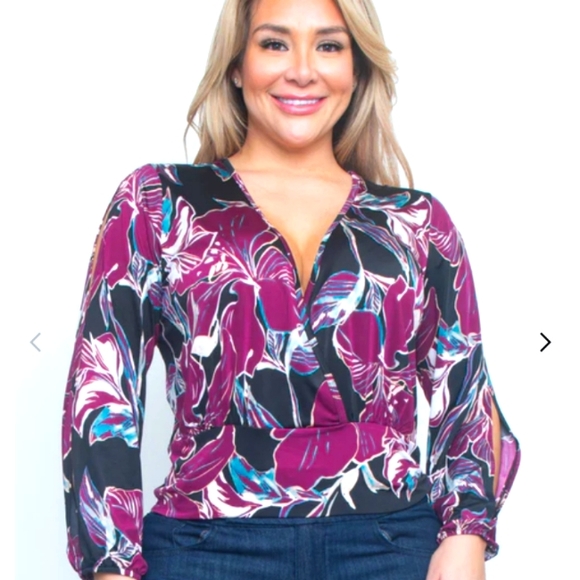Zenobia | Tops | Zenobia Plus Size Ladies Long Sleeve Top | Poshmark